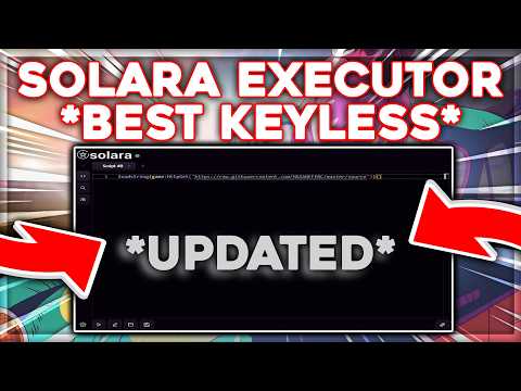 BEST! Roblox Solara V3 Executor - Best Keyless Roblox Exploit Executor 2026