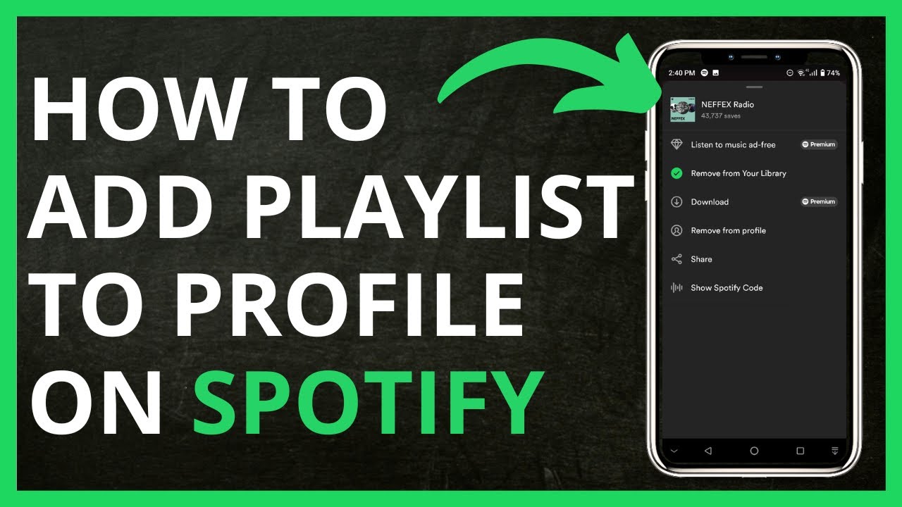 How to Add Playlist to Profile on Spotify in 2024 - YouTube