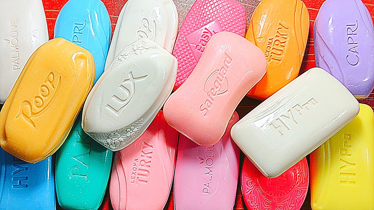 New Soap Unboxing ASMR opening Haul Relaxation Sound Unwrapping Soaps ...