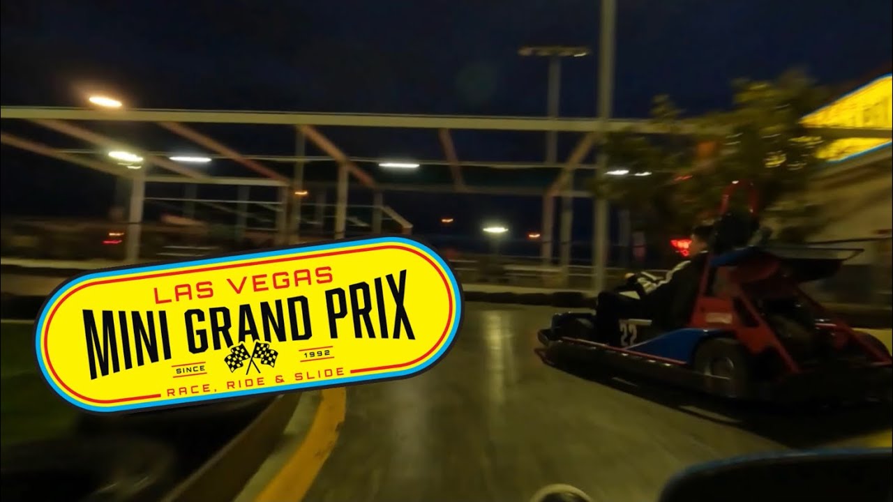 My friend and I went to the mini Grand Prix! - YouTube