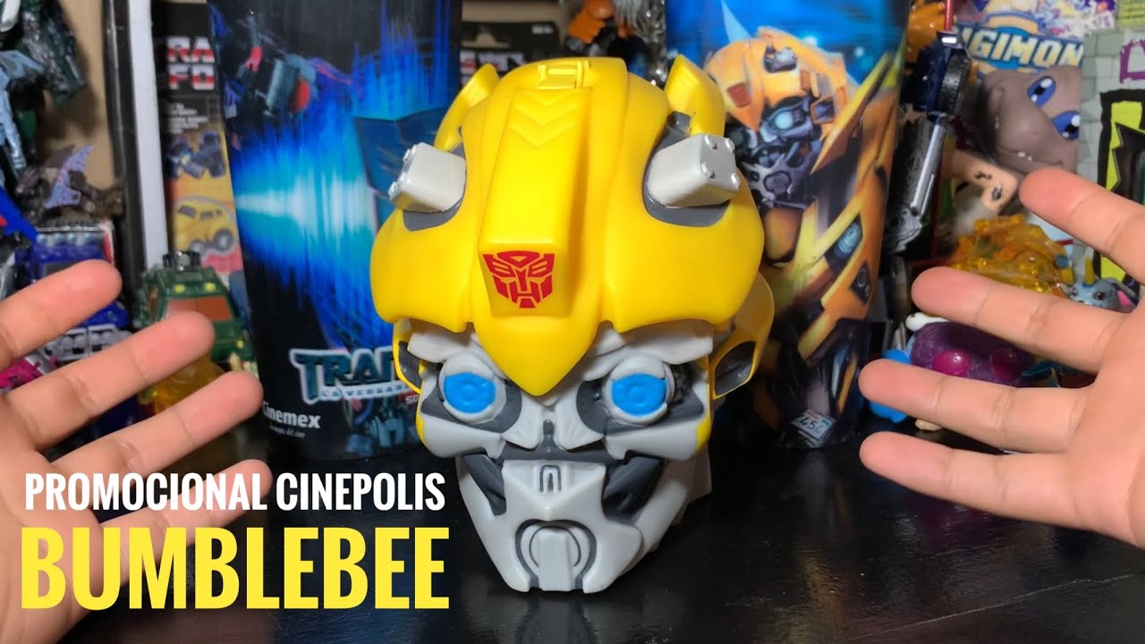 Cabeza de BUMBLEBEE TERMO Este promocional de Transformers El último ...