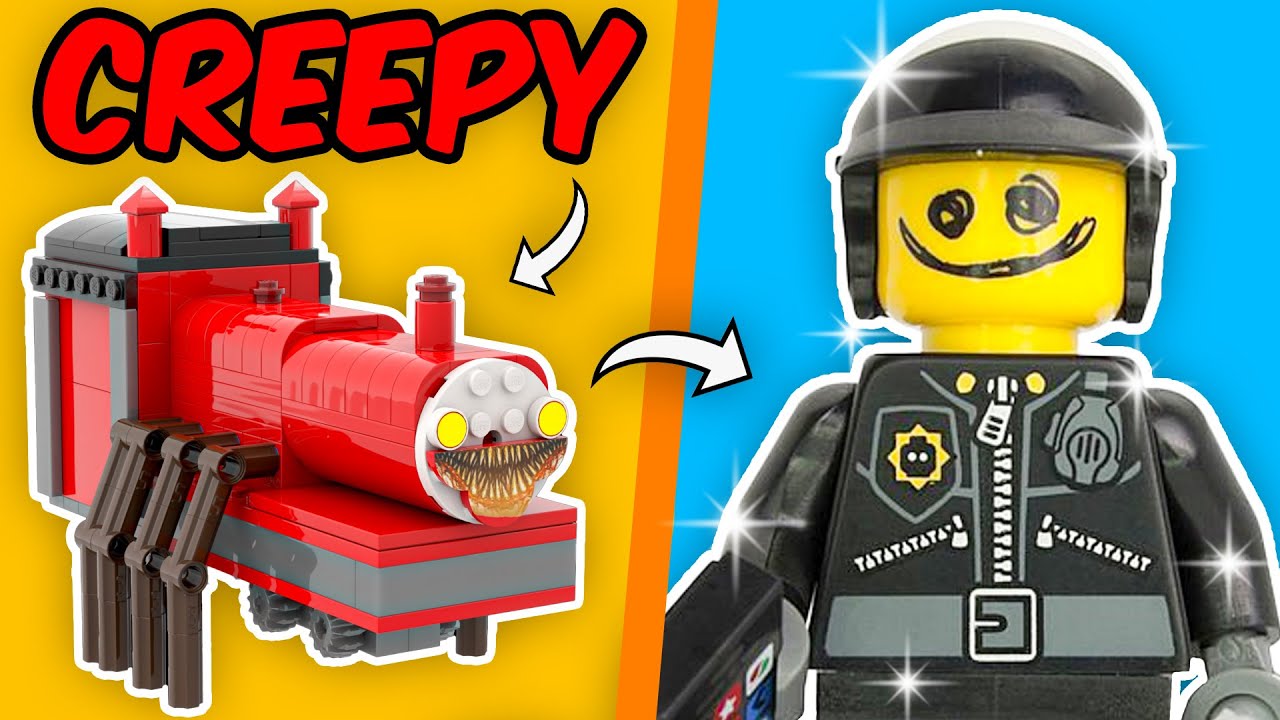 CREEPY LEGO items... - YouTube