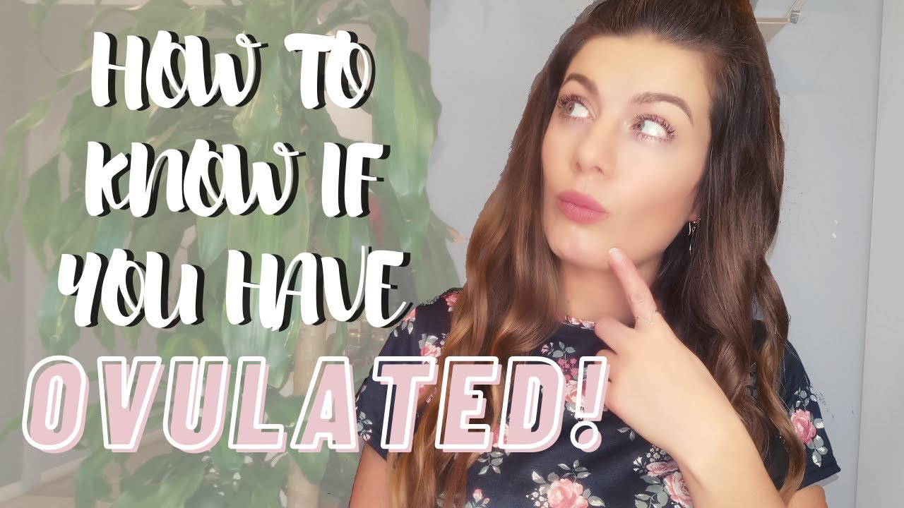 How to know if you have ovulated!🤔 - YouTube