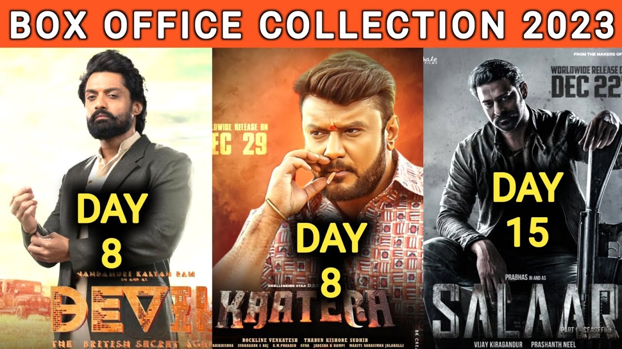 Kaatera Box Office Collection | Devil Box Office Collection | Salaar ...