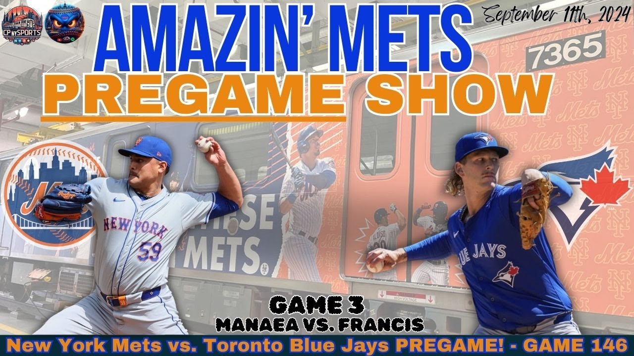Mets Go For Series Win In Toronto | Mets vs Blue Jays PREGAME! | New ...