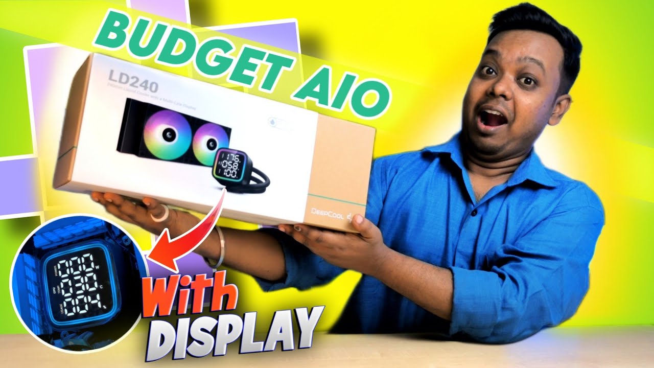 BEST BUDGET AIO WITH DIGITAL DISPLAY - Deepcool LD240 Review | Best AIO ...