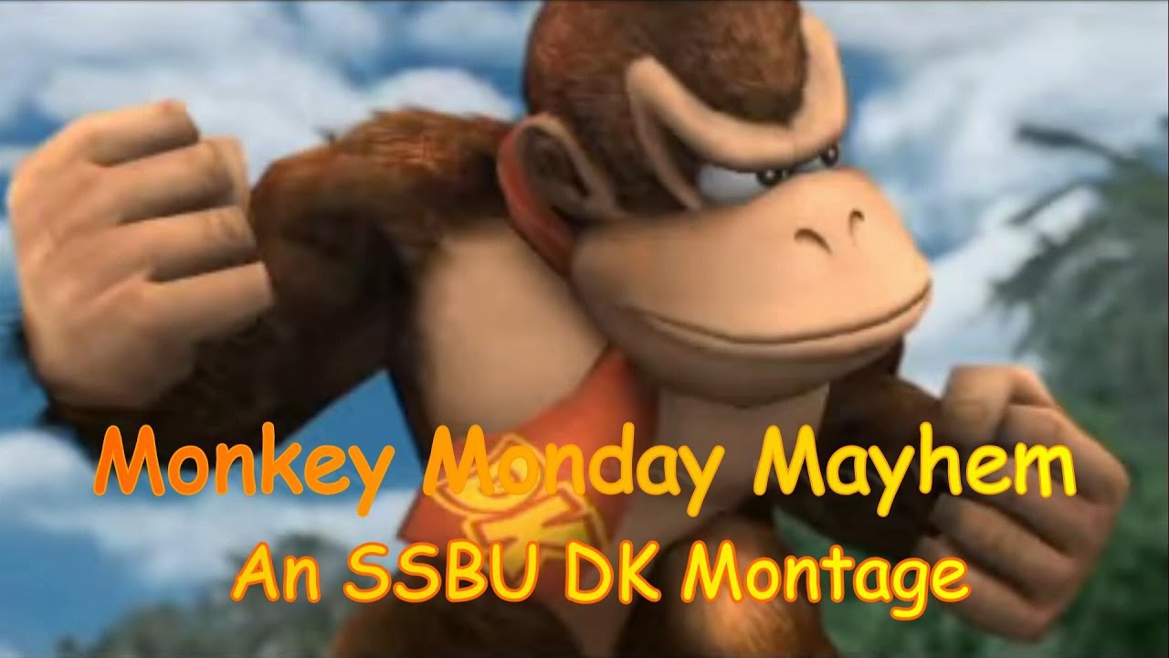 Monkey Monday Mayhem(A Super Smash Bros. Ultimate Donkey Kong Montage ...