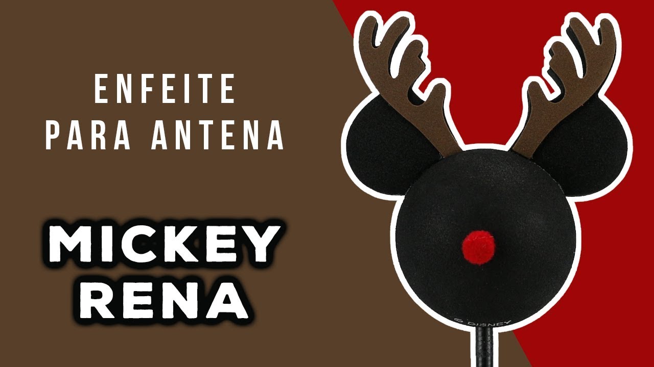 Enfeite de antena para carros - Mickey Rena - YouTube