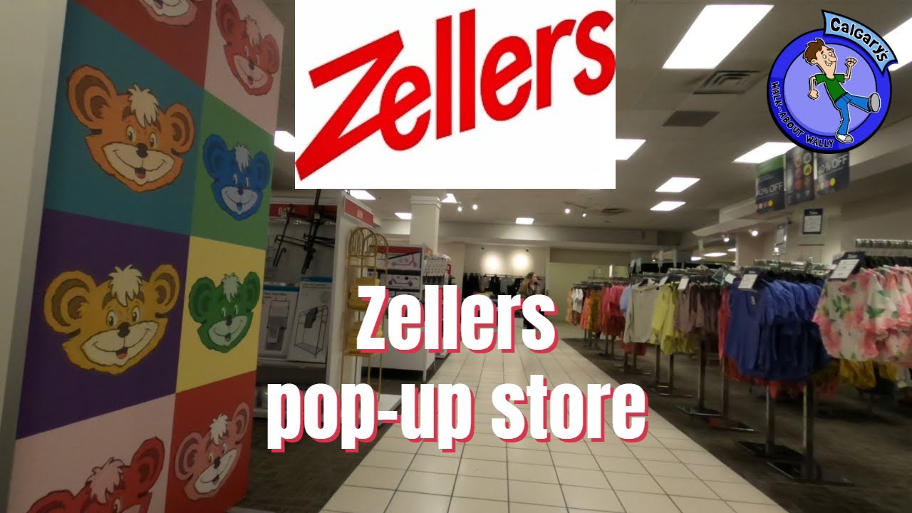 Zellers Pop-Up Store - YouTube