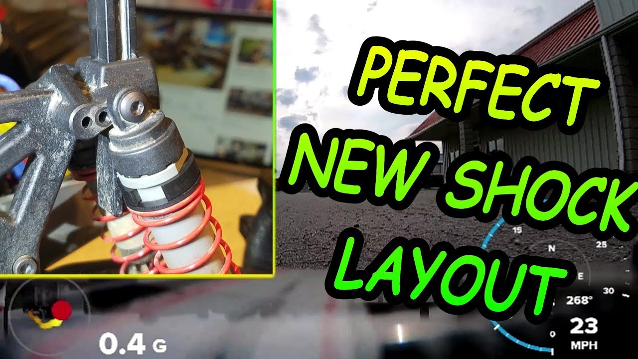 Traxxas Dual Brushed E-MAXX // THE PERFECT SHOCK LAYOUT - YouTube