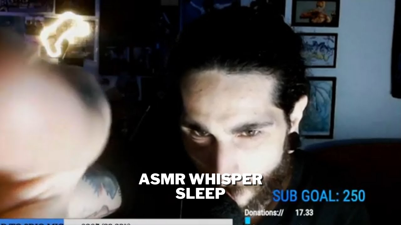 ASMR WHISPER SLEEP SOFTLY & INTENSE 🖤 - YouTube