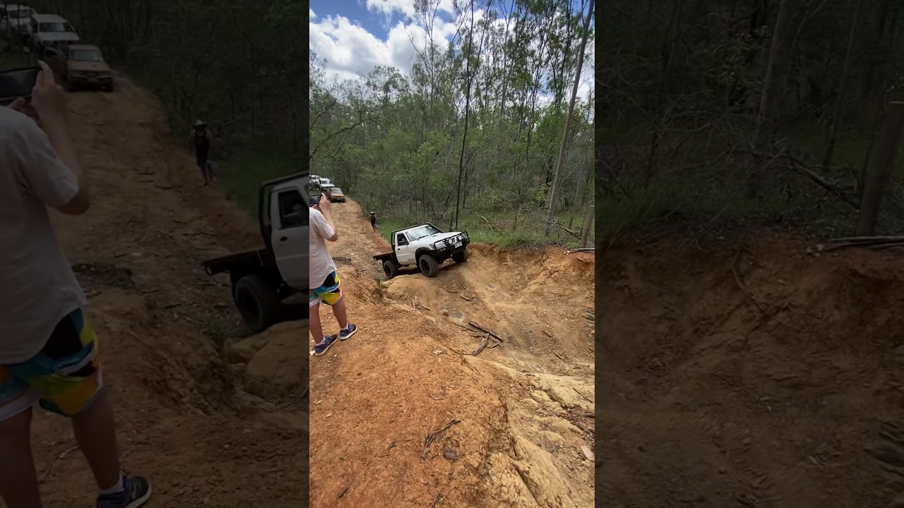 2 step at Bundy, GU TD4.2 Ute - YouTube