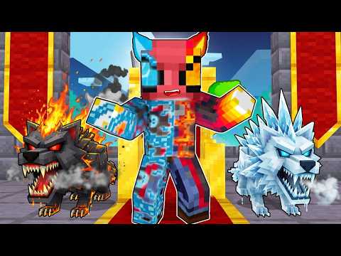 ELMENENTAL KURT ADAM KRALI ALFA KURT FİLMİ DERLEME 👑🖤  KURT ADAM OKULU  Minecraft