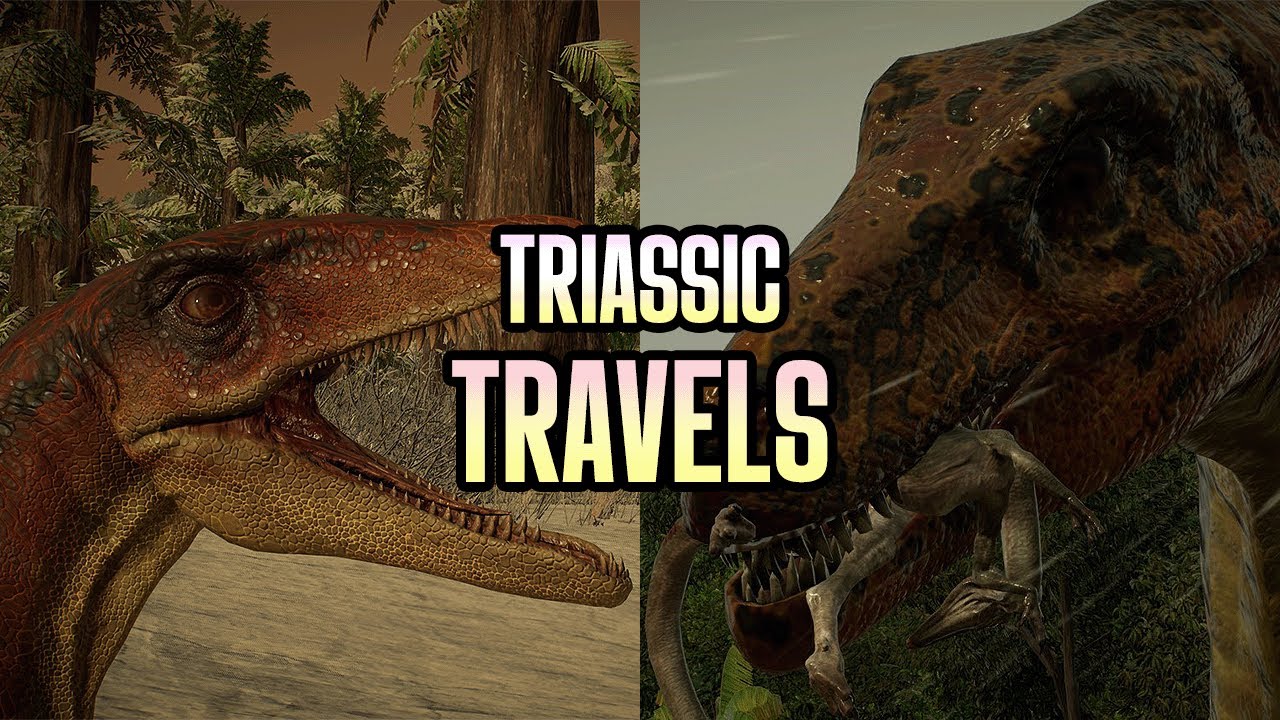 TRAVERSING THE TRIASSIC The Mesozoic Era PART THREE [4k] - Jurassic ...