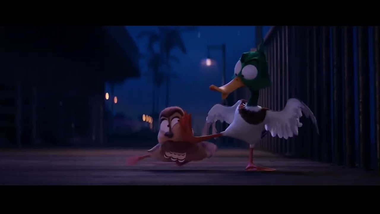 Hug scene from the movie migration! - YouTube