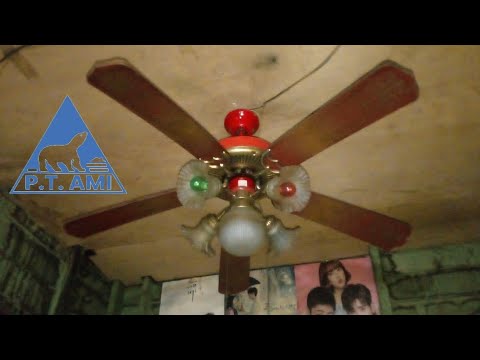 Alaska builder vent decorative ceiling fan with (uchida arctic warped ...