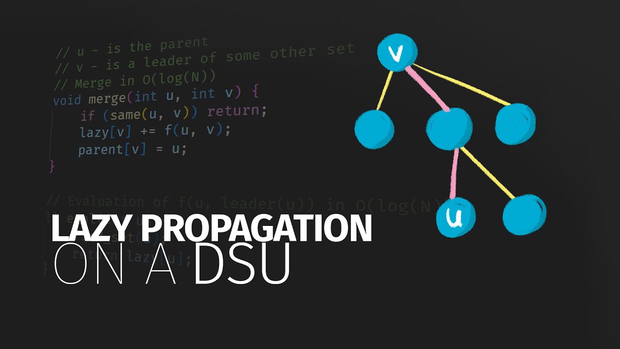 DSU with log(n) Evaluation Function - One of the coolest DSU techniques ...