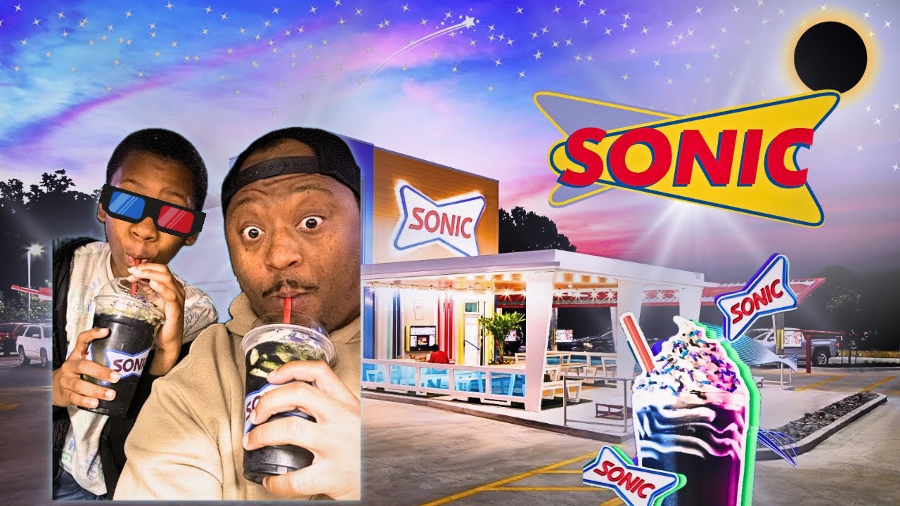 THE TRUTH ABOUT SONICS Solar Eclipse Blackout Slush 😱 - YouTube