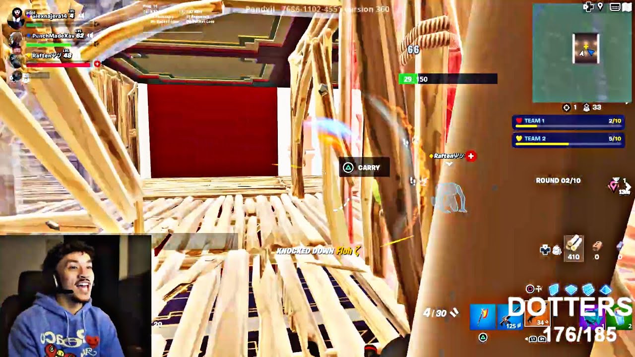 Adot Takes on Tryhard Squeakers in Fortnite - YouTube