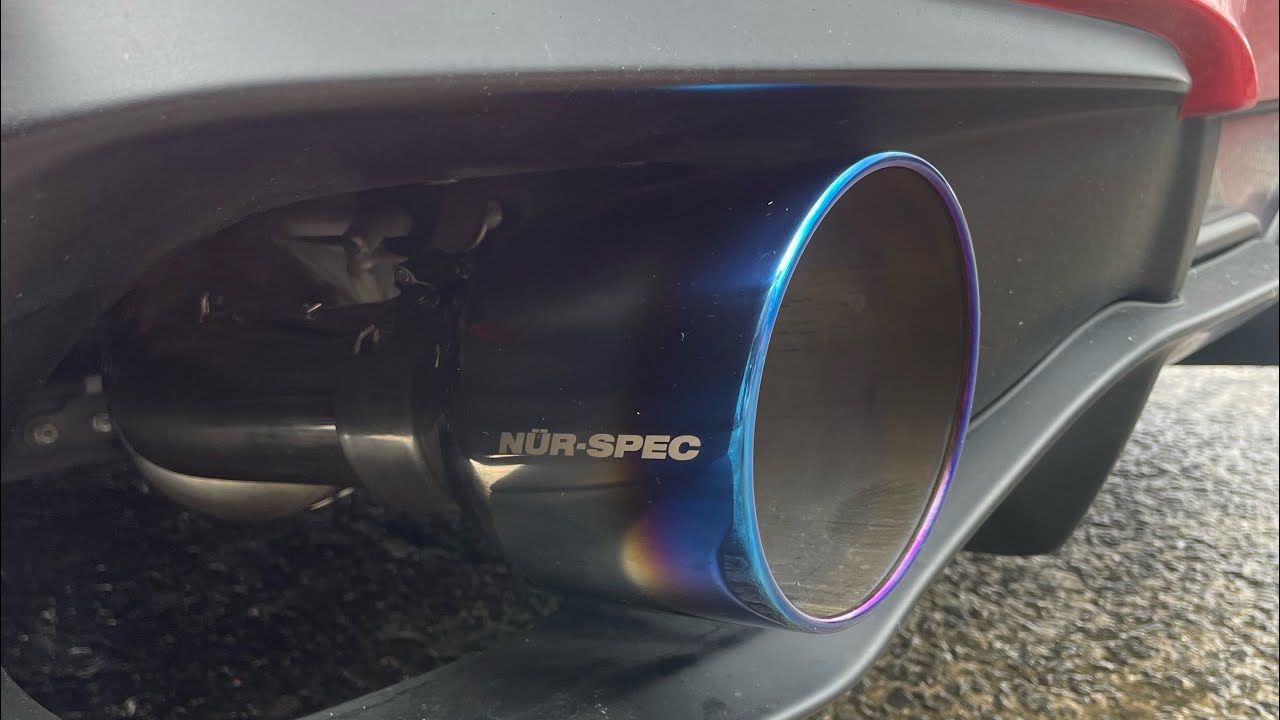86後期(ZN6) BLITZ NUR-SPEC CUSTOM EDITION VSR StyleD マフラー音 - YouTube