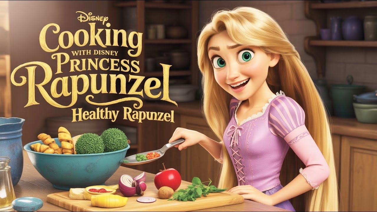 Cooking with Rapunzel: Healthy Recipes - Disney Tangled Princess ...