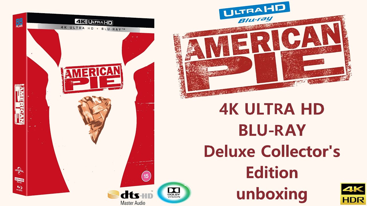 AMERICAN PIE - 4K ULTRA HD + BLU-RAY Deluxe Collector's Edition ...