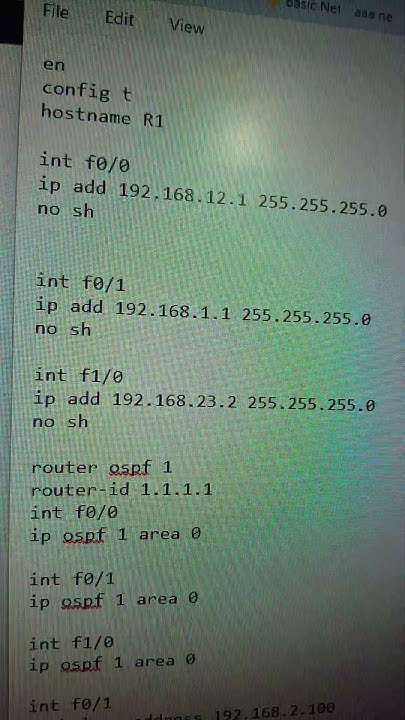 OSPF by using interface methods. #networkdiscovery #ciscocertification - YouTube