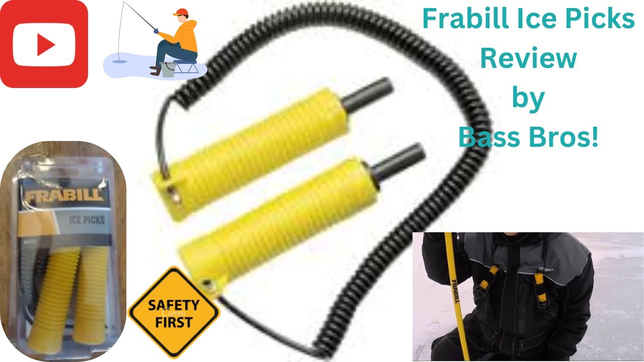 Frabill's Retractable Ice Picks Review - YouTube