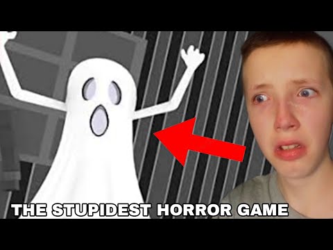 The STUPIDEST Horror Game.... (Scary Ghost House 3D) - YouTube