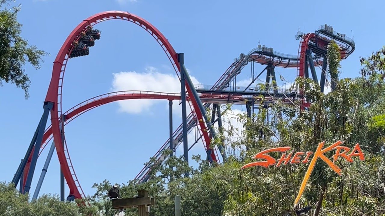 SheiKra Off-Ride at Busch Gardens Tampa - YouTube