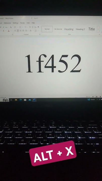 Symbol of Hat | How to insert Hat Symbol in Ms Word in Shortcut Key # ...