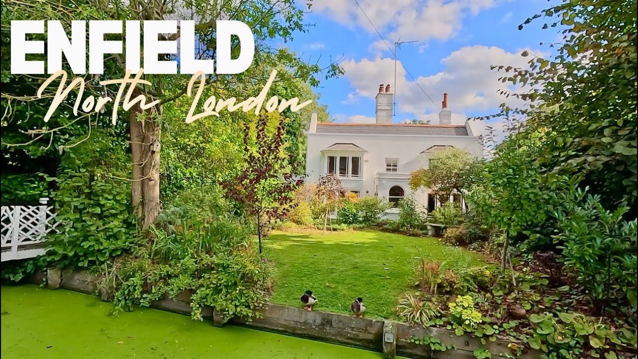 4K HDR Walking Tour of Enfield Town | Historic North London Walk - YouTube