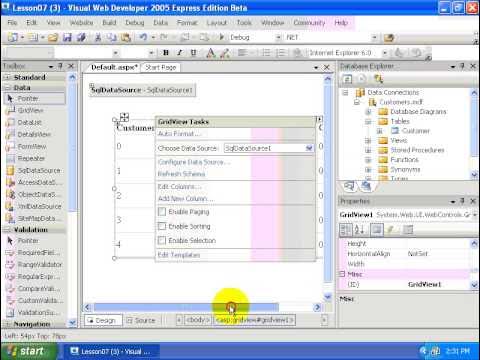Databinding to User Interface Controls csharp 07 - YouTube