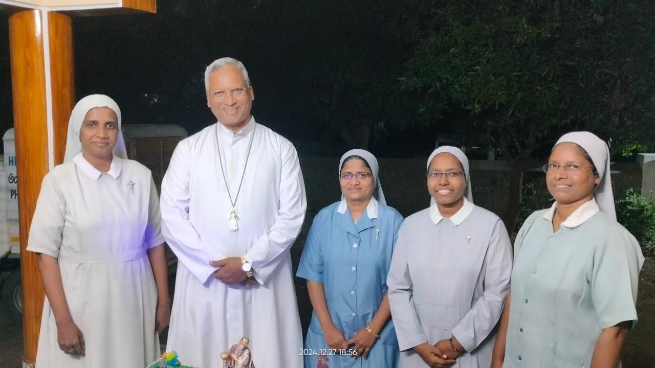 Visit with Bishop Prakash Sagili to the Convent of Daughters of St.Anne ...