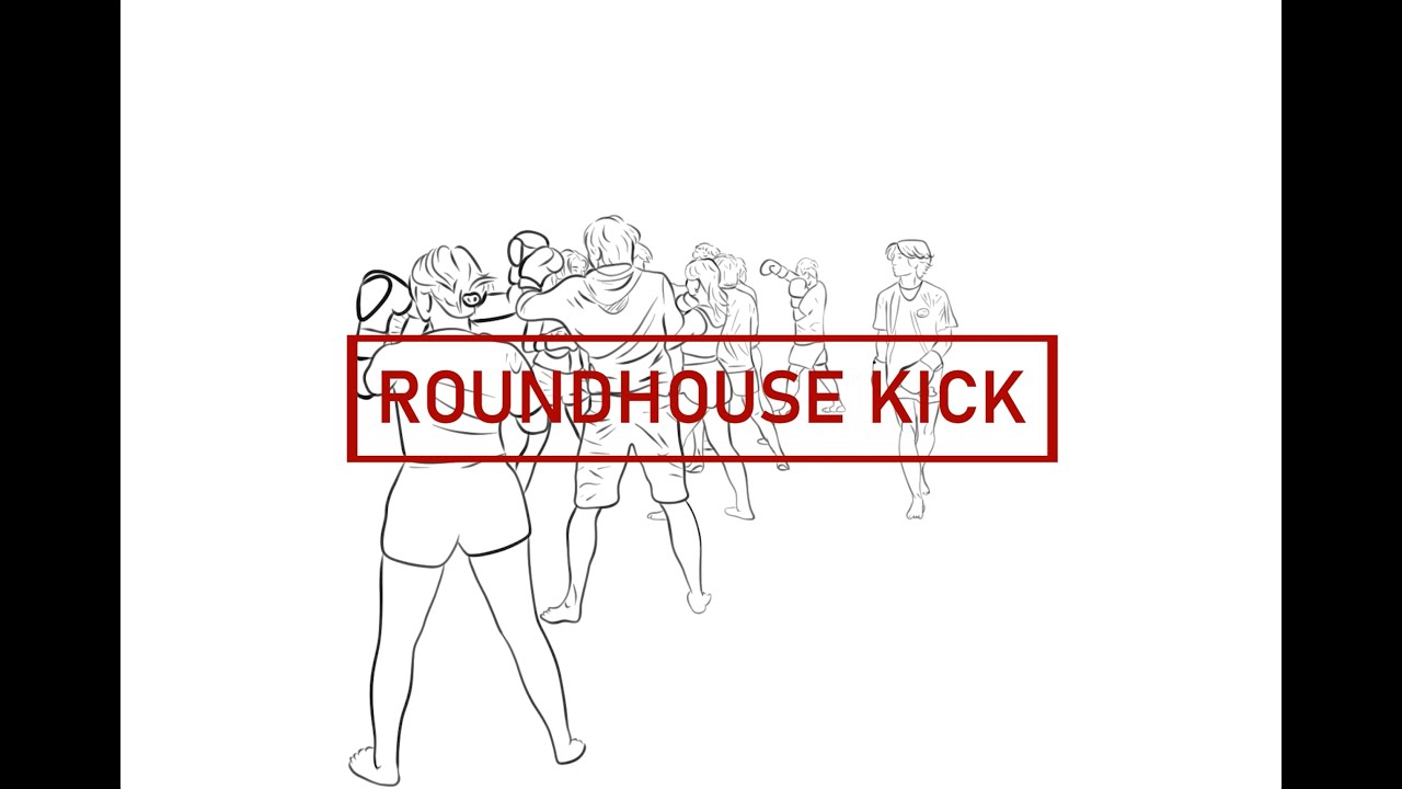 The Roundhouse Kick – An animated step-by-step tutorial - YouTube