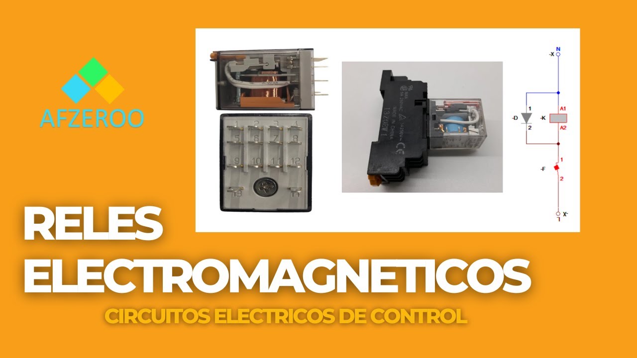 Relés Electromagnéticos o Electromecánico usados en Paneles de Control ...