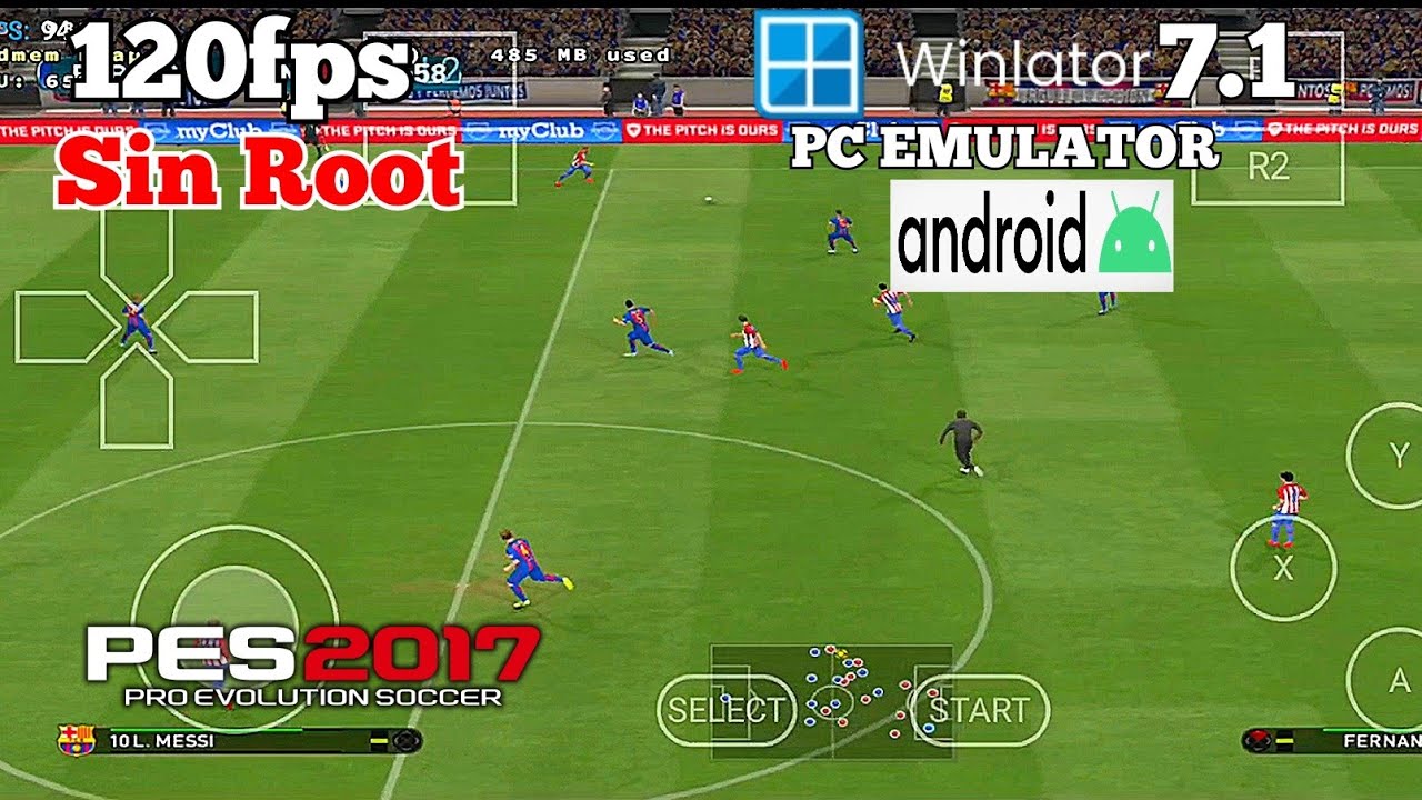 POR FIN ! PES 17 EMULADOR PC/ANDROID WINLATOR 7.1 NUEVA ACTUALIZACIÓN ...
