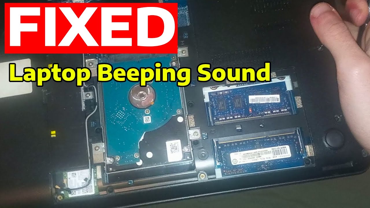 How To Fix Laptop BEEP Sound on Startup (No Display Only Beep Sound in ...