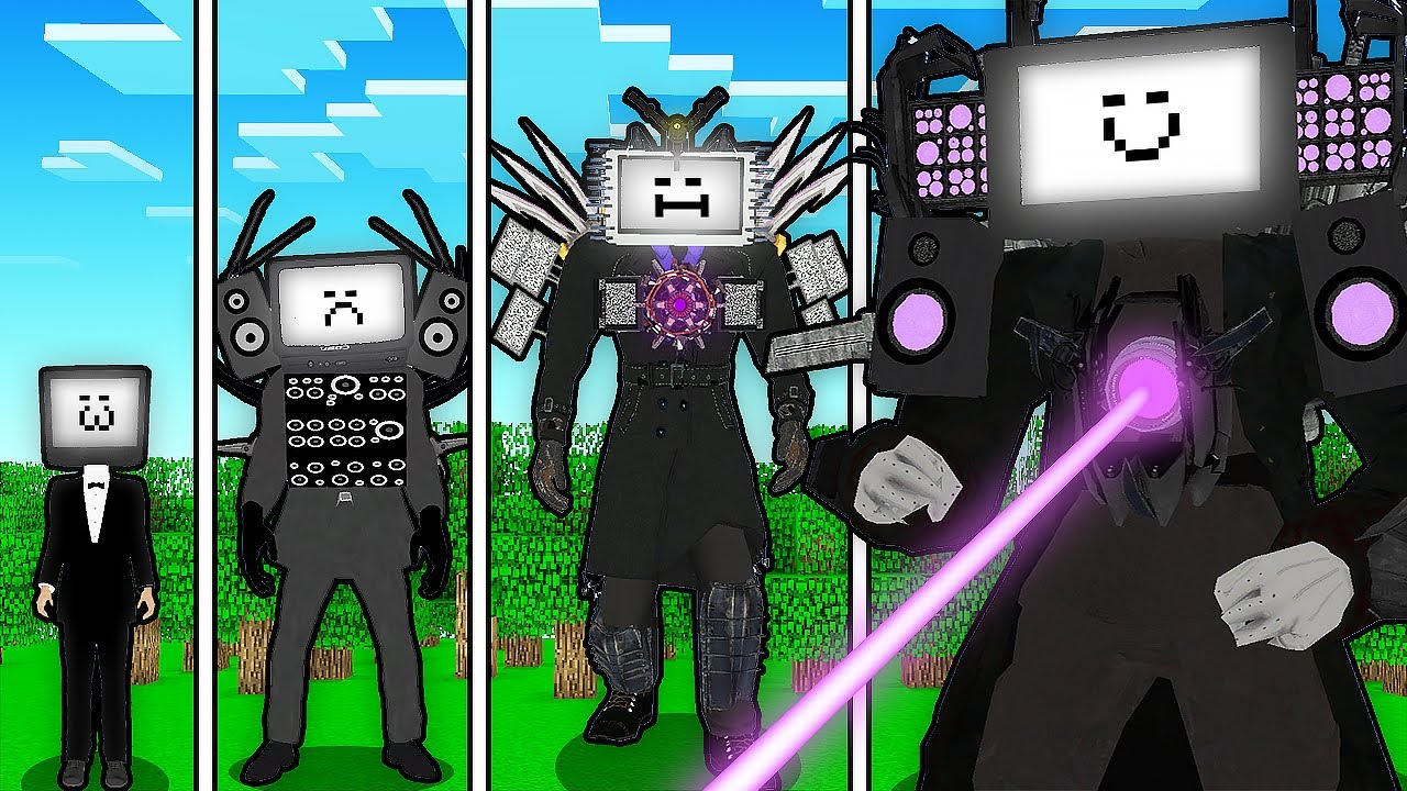 EXTREME TITAN TV MAN GELİŞİMİ - Minecraft - YouTube