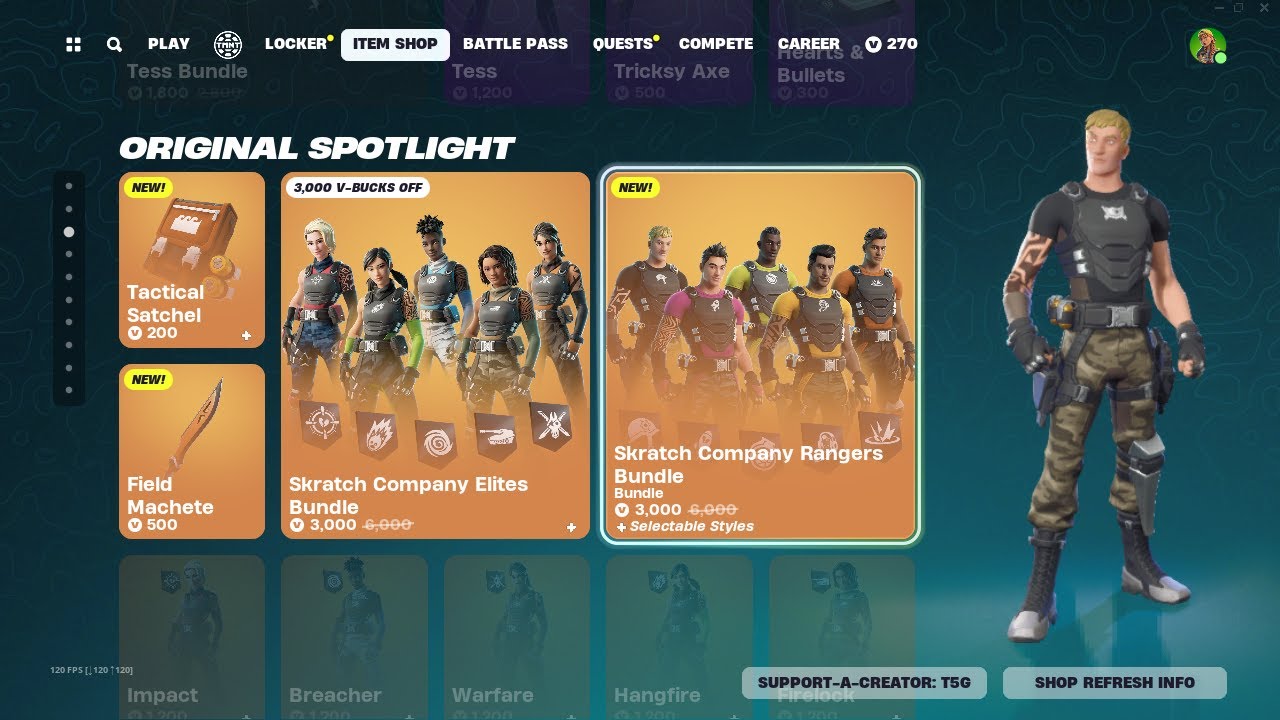 Fortnite New!!! Skratch Company Skins + More - YouTube