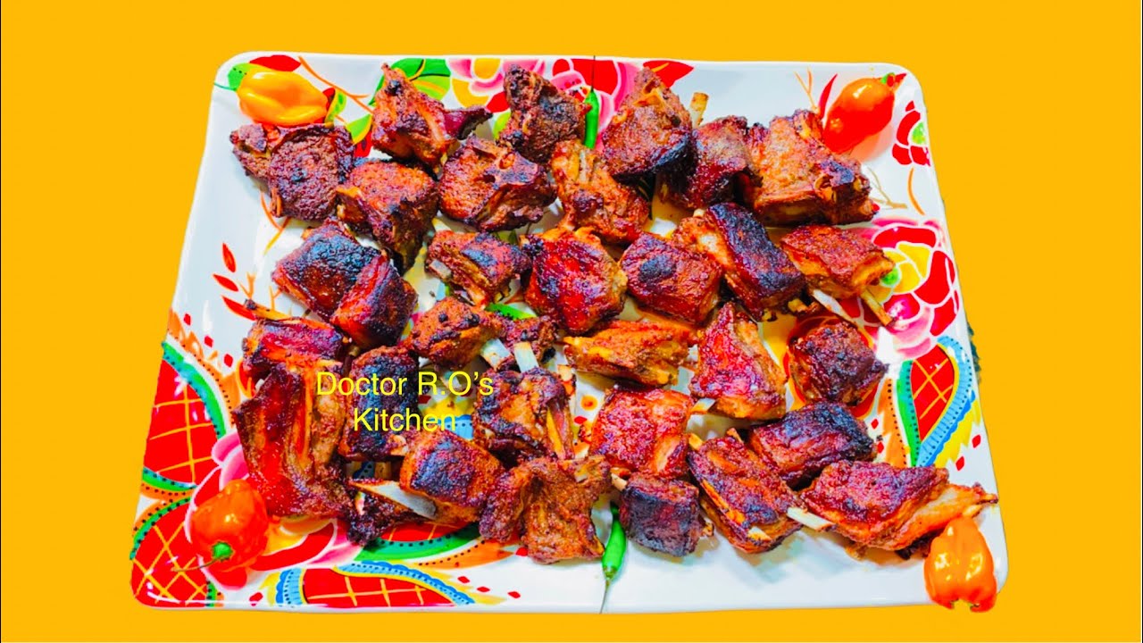 The Best Roasted Goat Riblets Recipe You'll Ever Taste - Mbuzi Choma ...