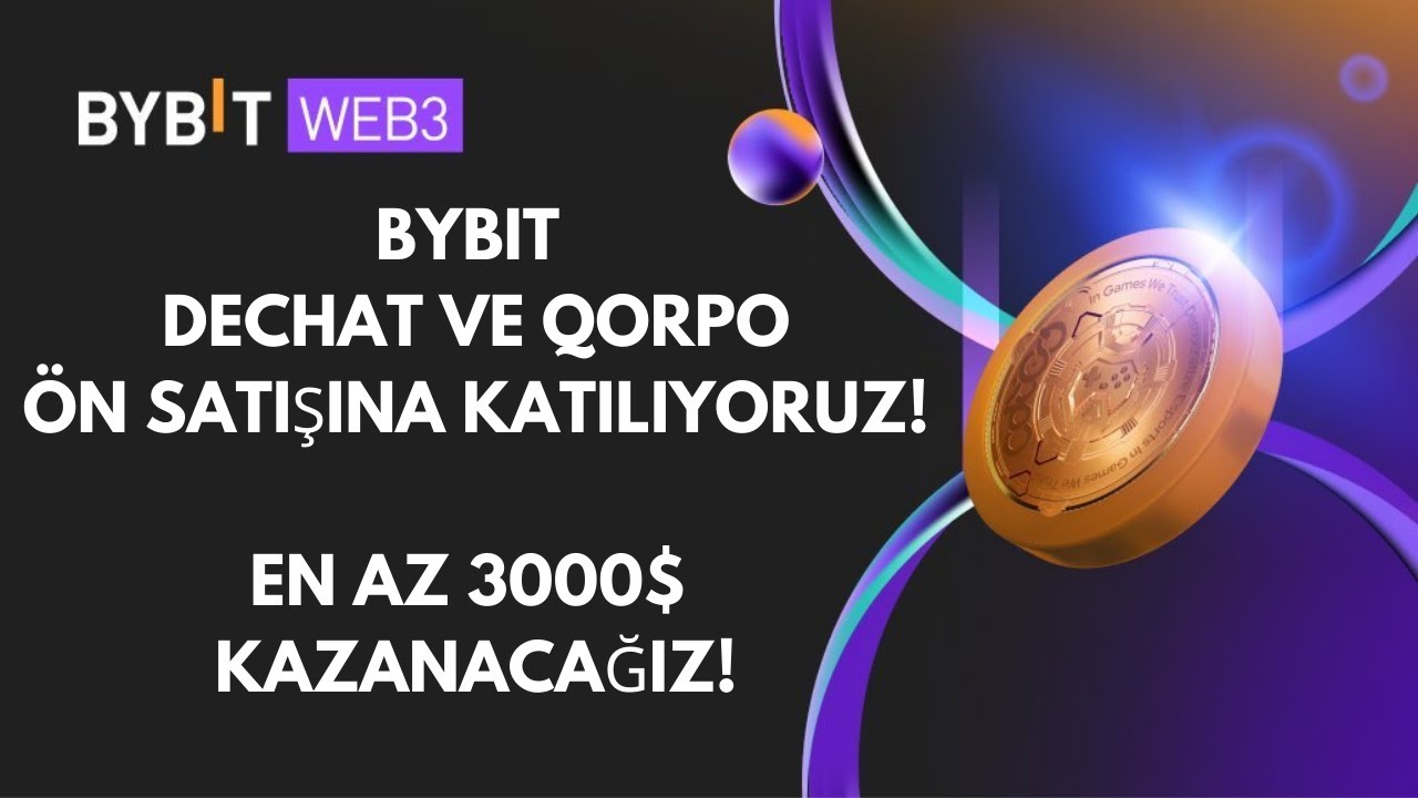 Bybit web3 Dechat ve Qorpo ön satışına nasıl katılırız? En az 3000$ kazandıracak! #bybit #btc ...