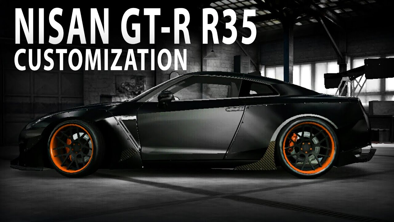 NFS NO LIMITS - Nissan GT-R R35 (Customization and Gameplay) - YouTube