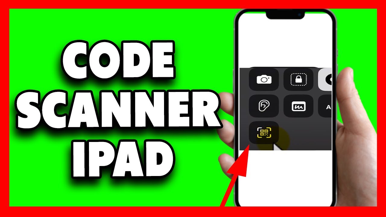 Code Scanner: iPad How to add and scan - YouTube