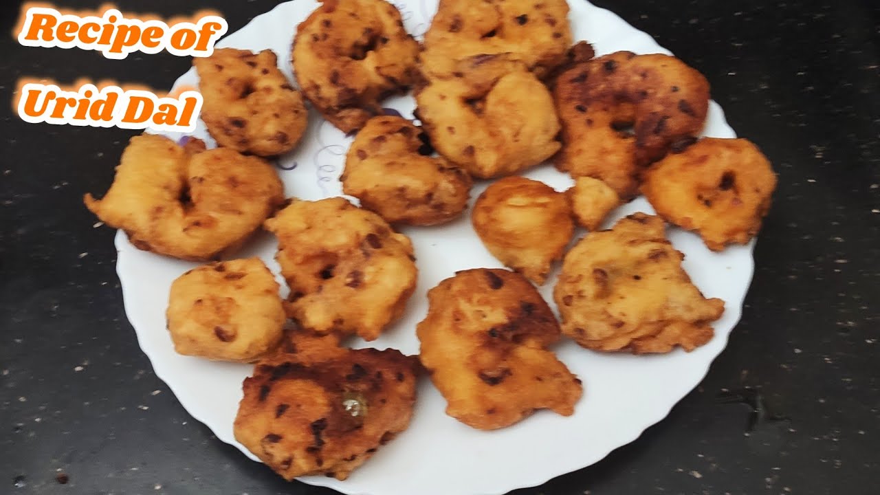 In 300gm Urid dal Cook Vada In Large number. - YouTube