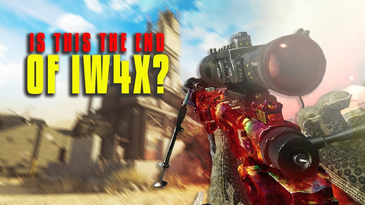 This could be your LAST CHANCE to play IW4X.... - YouTube