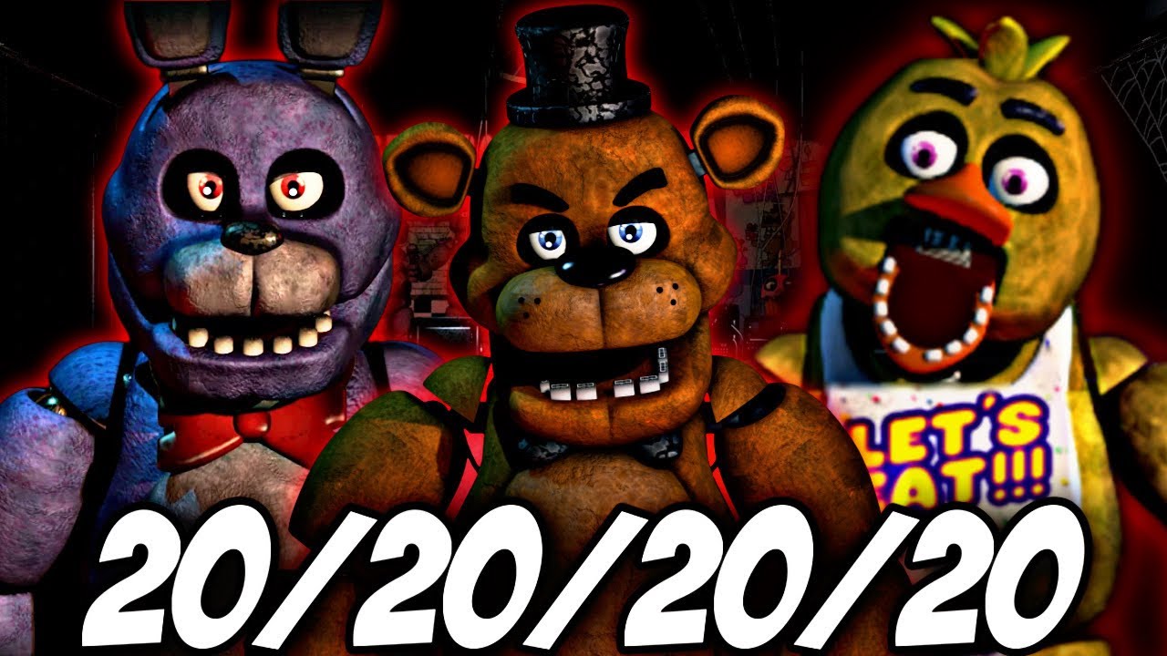 FNAF 1 20/20/20/20 MODE COMPLETED - YouTube