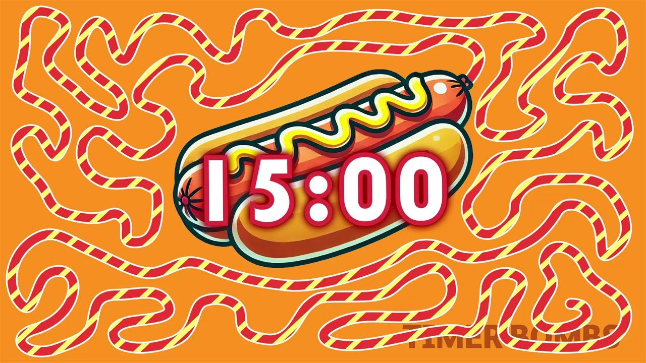 15 Minute Hotdog 🌭 Timer bomb 💣 - YouTube