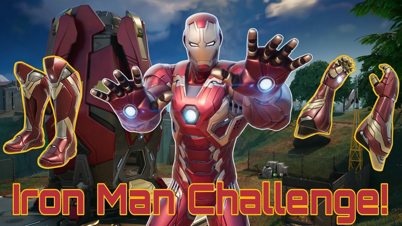 Fortnite: Iron Man Challenge! - YouTube