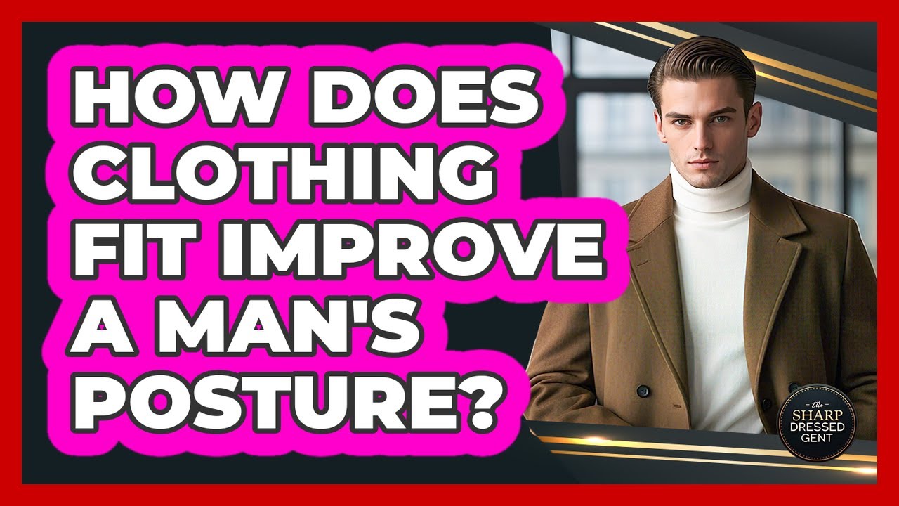 How Does Clothing Fit Improve A Man's Posture? - The Sharp Dressed Gent ...